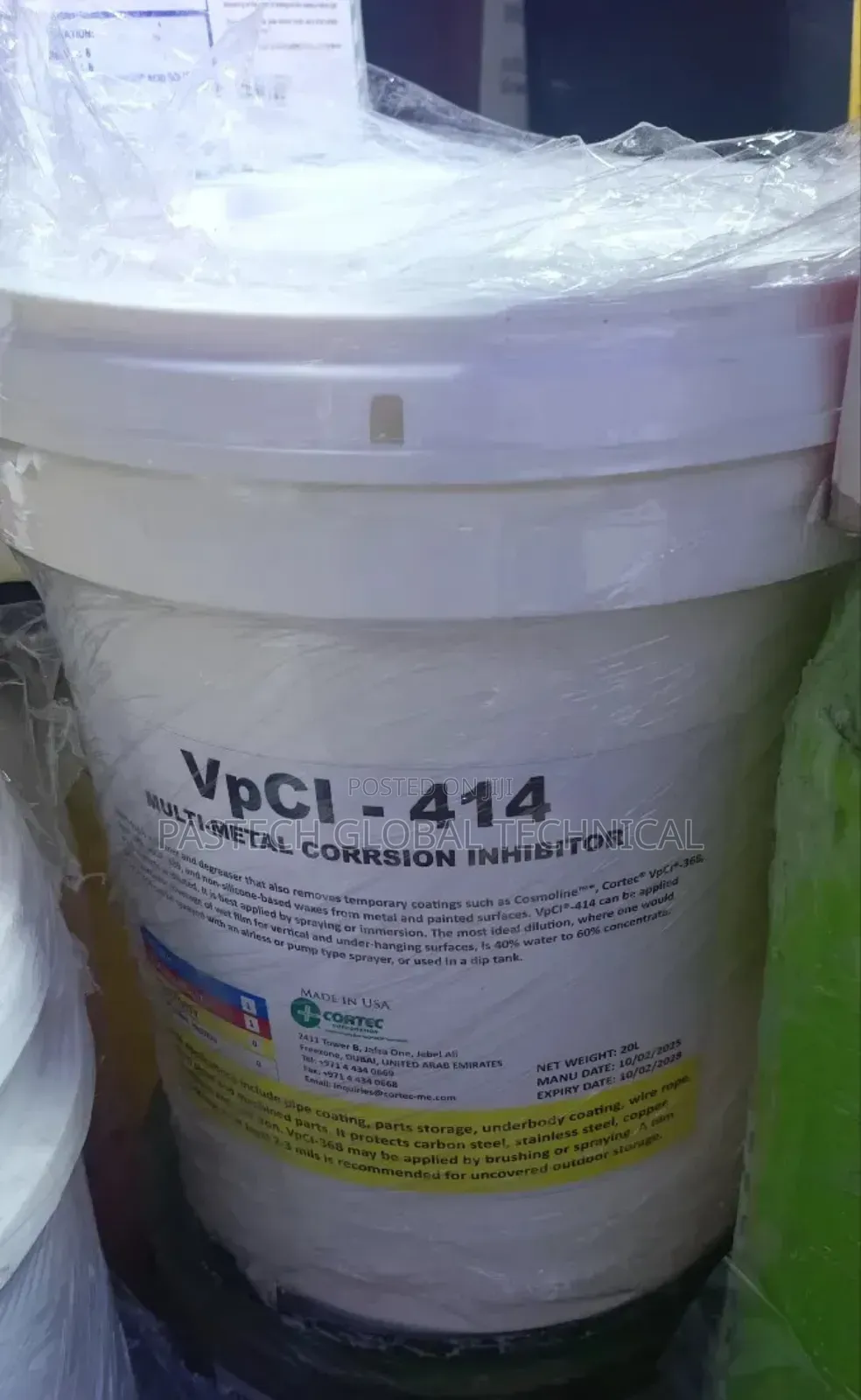 Vpci - 414 Multi-Metal Corrsion Inhibitor in Port-Harcourt - Building ...