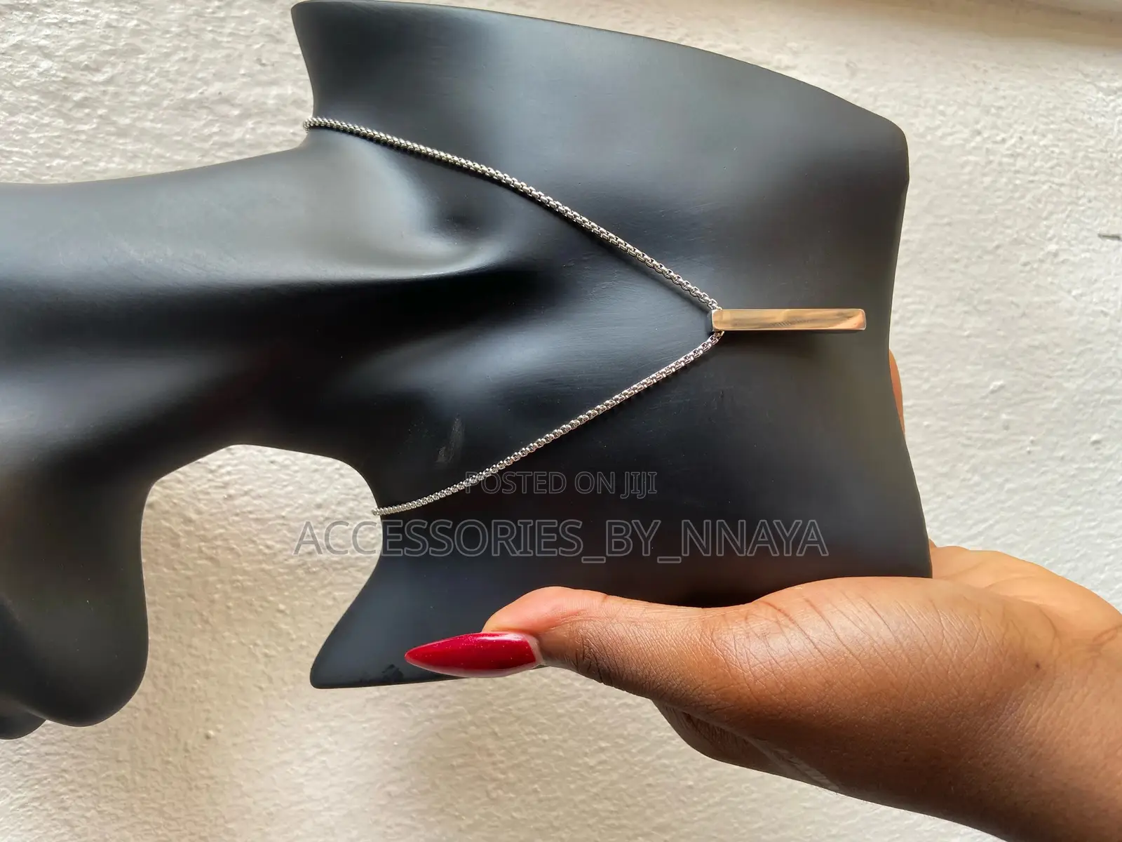 Silver Block Necklace in Ikeja - Jewelry, Accessoriesbynnaya ...