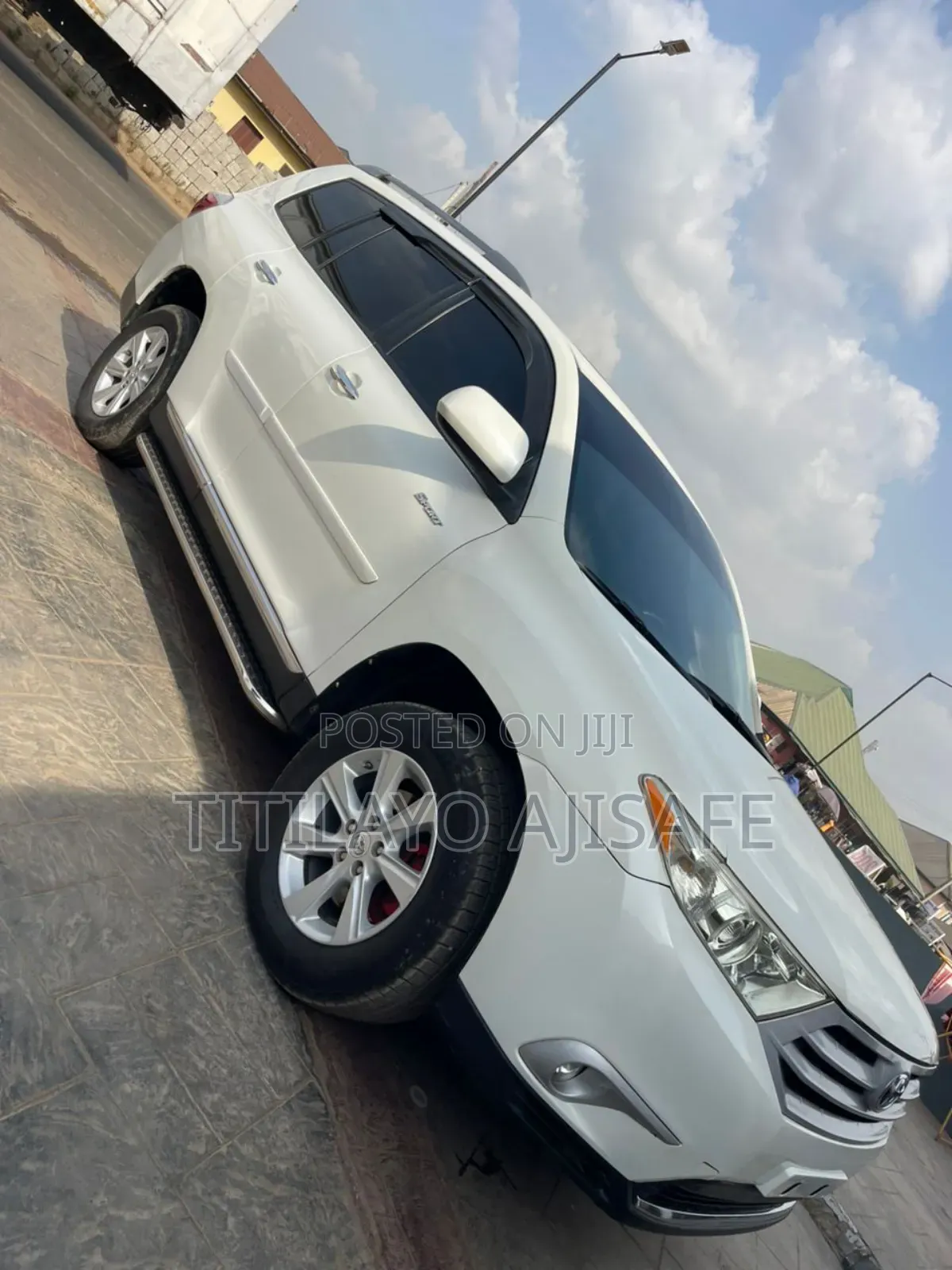 Toyota Highlander Limited 3.5l 4WD 2013 White in Ado Ekiti - Cars ...