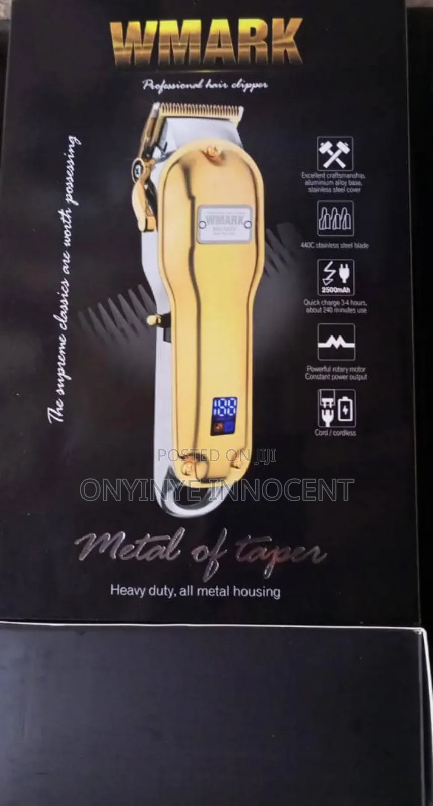 Rechargeable Hair Clipper in Lagos Island (Eko) - Tools & Accessories ...