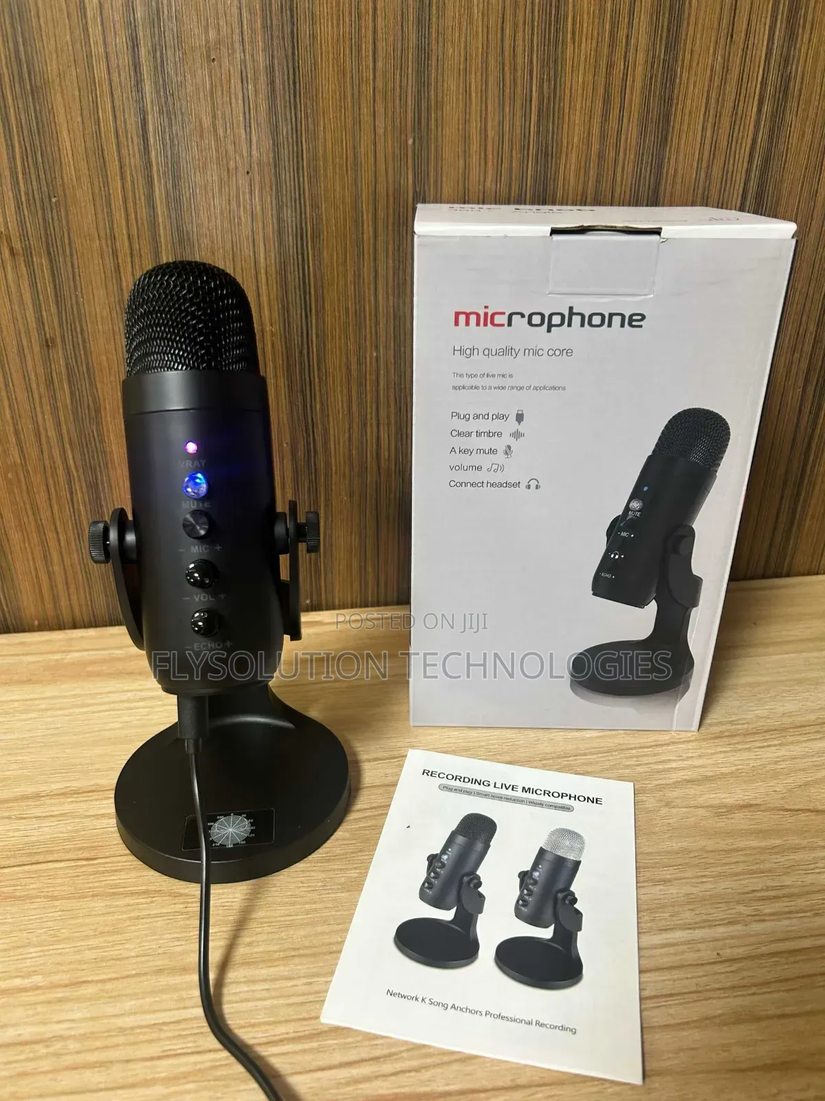 Professional Desktop Usb Condenser Podcast Microphone in Ikeja - Audio ...