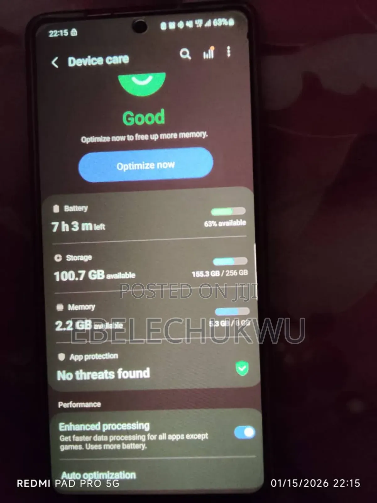 Samsung Galaxy Note 20 5G 256 GB Gold in Ikeja - Mobile Phones, Ebele ...