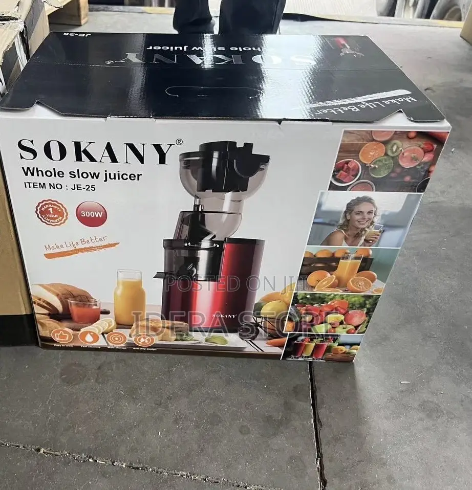 Sokany Slow Juicer With 3 Pin Plug in Lagos Island (Eko) - Kitchen ...