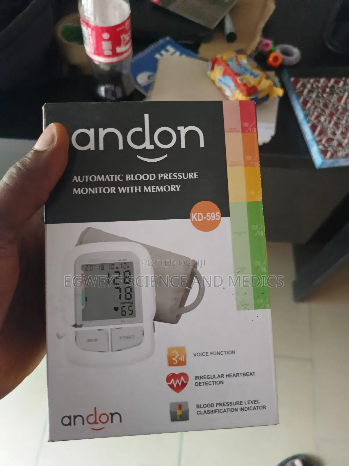 Andon Automatic Blood Pressure Monitor. in Lokoja - Medical Equipment ...