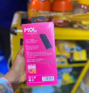 Mol Courage 22.5w Super Charge 30000mah Power Bank. in Ikeja ...
