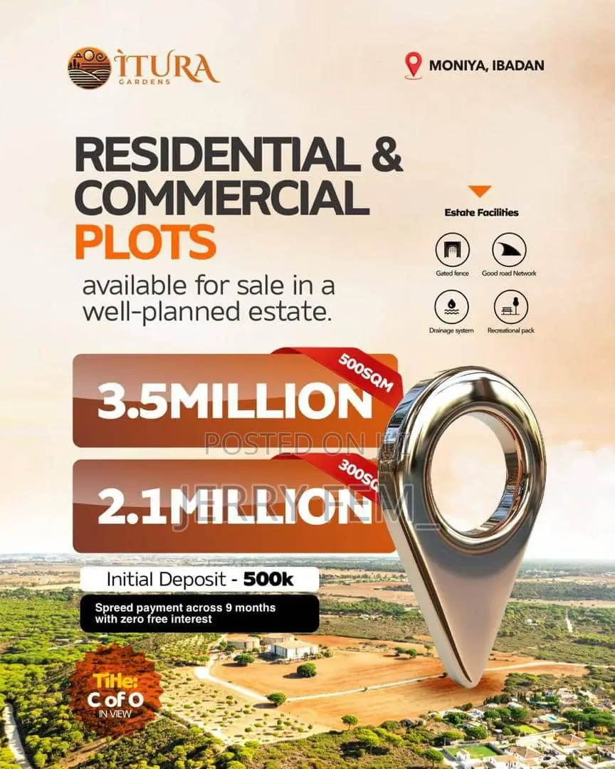 Land at Ijaiye Moniya Ibadan in Moniya - Land & Plots for Sale, Jerry ...