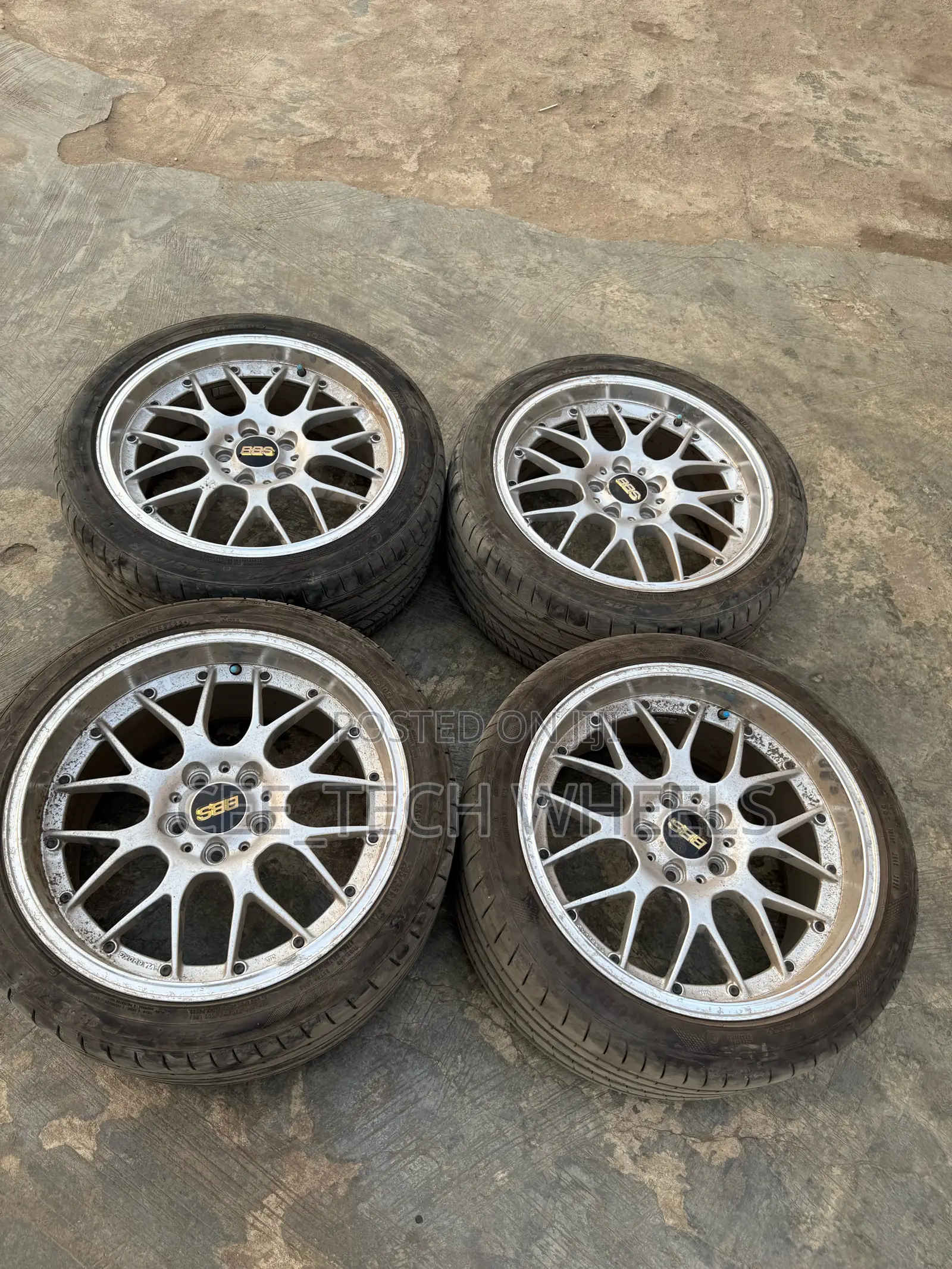 Bbs Staggered 18-inch For Sports Cars. Very Clean in Mushin - Vehicle ...