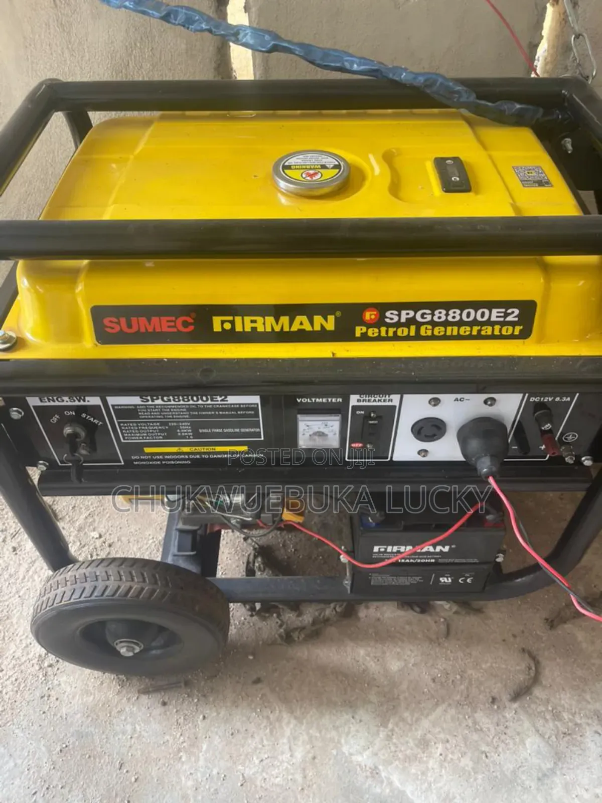 Sumec Fireman Spg8800e2 Generator in Owerri - Electrical Equipment ...