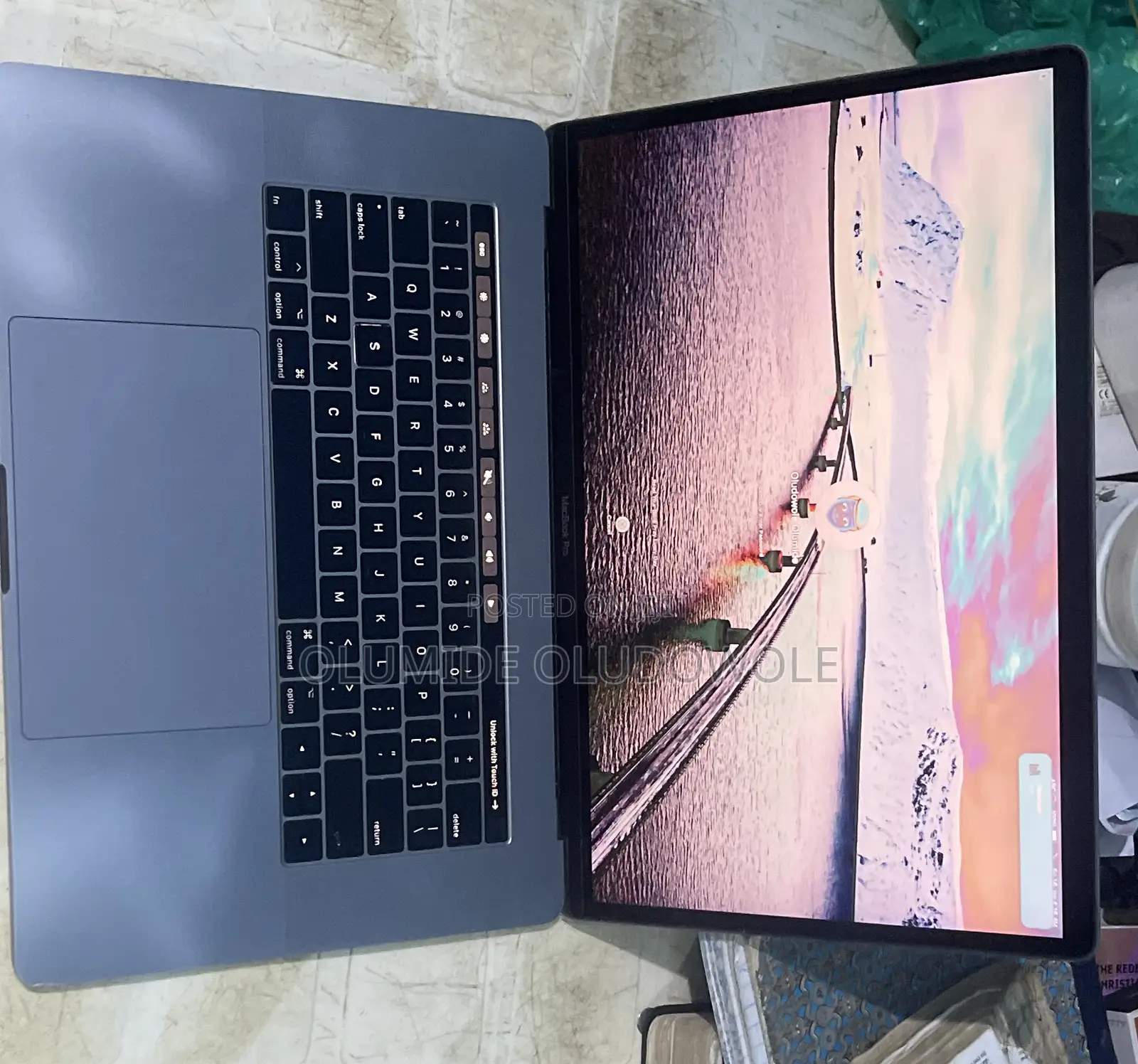 Laptop Apple MacBook Pro 2017 16GB Intel Core I7 SSD 512GB in Ondo ...