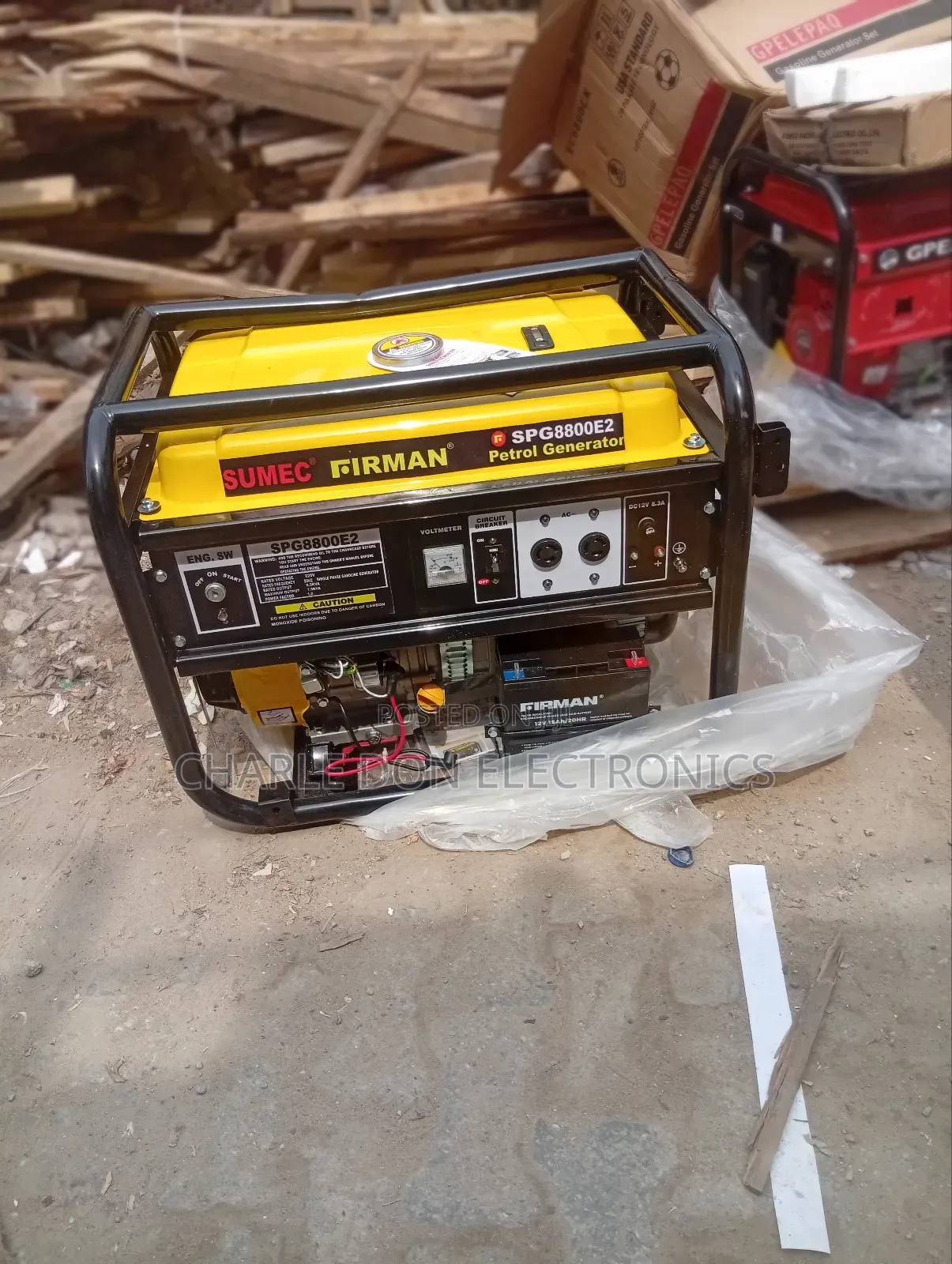 Firman 8kva Petrol Generator Copper Coil in Ajah - Electrical Equipment ...