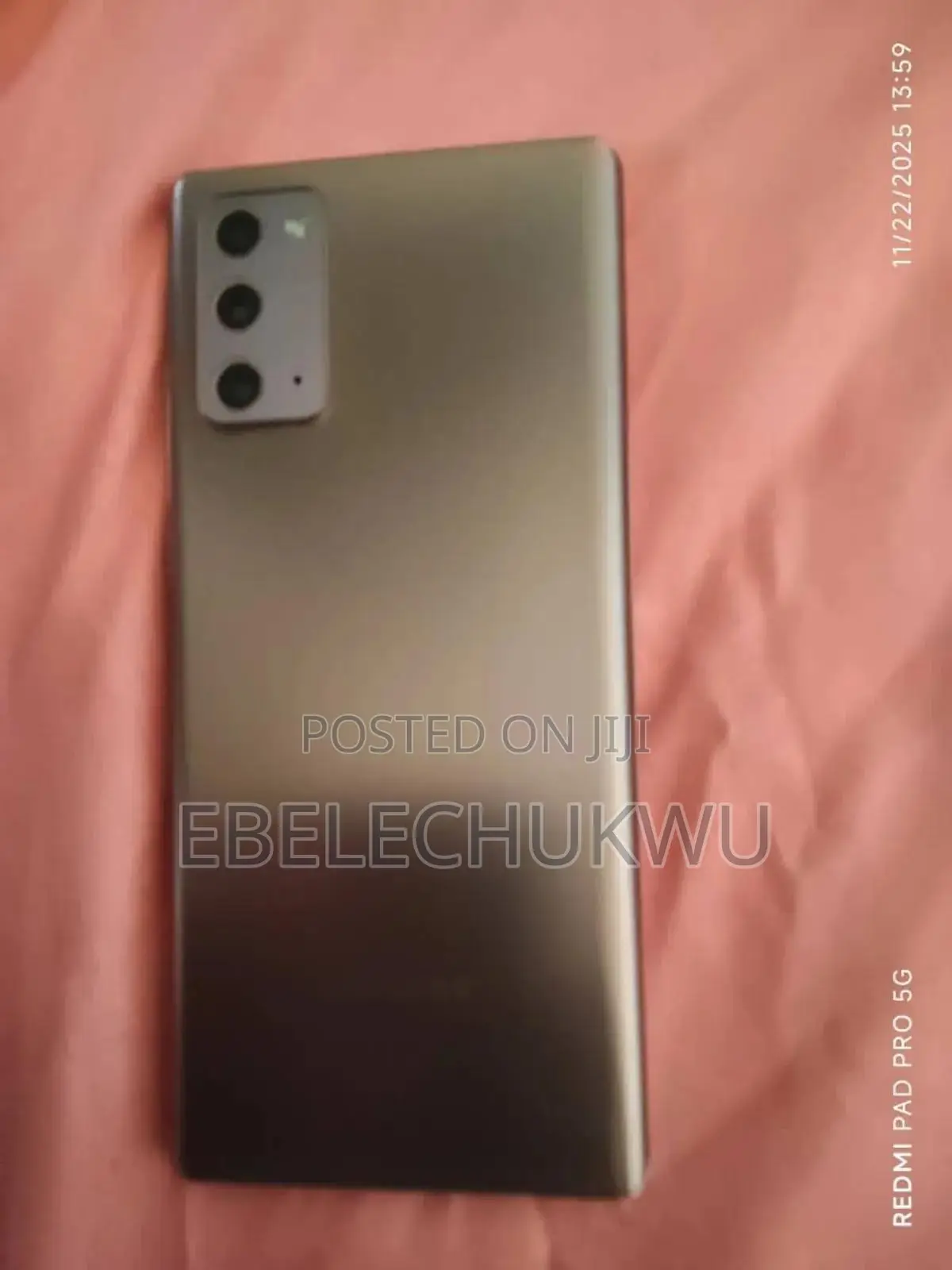 Samsung Galaxy Note 20 5G 256 GB Gold in Ikeja - Mobile Phones, Ebele ...