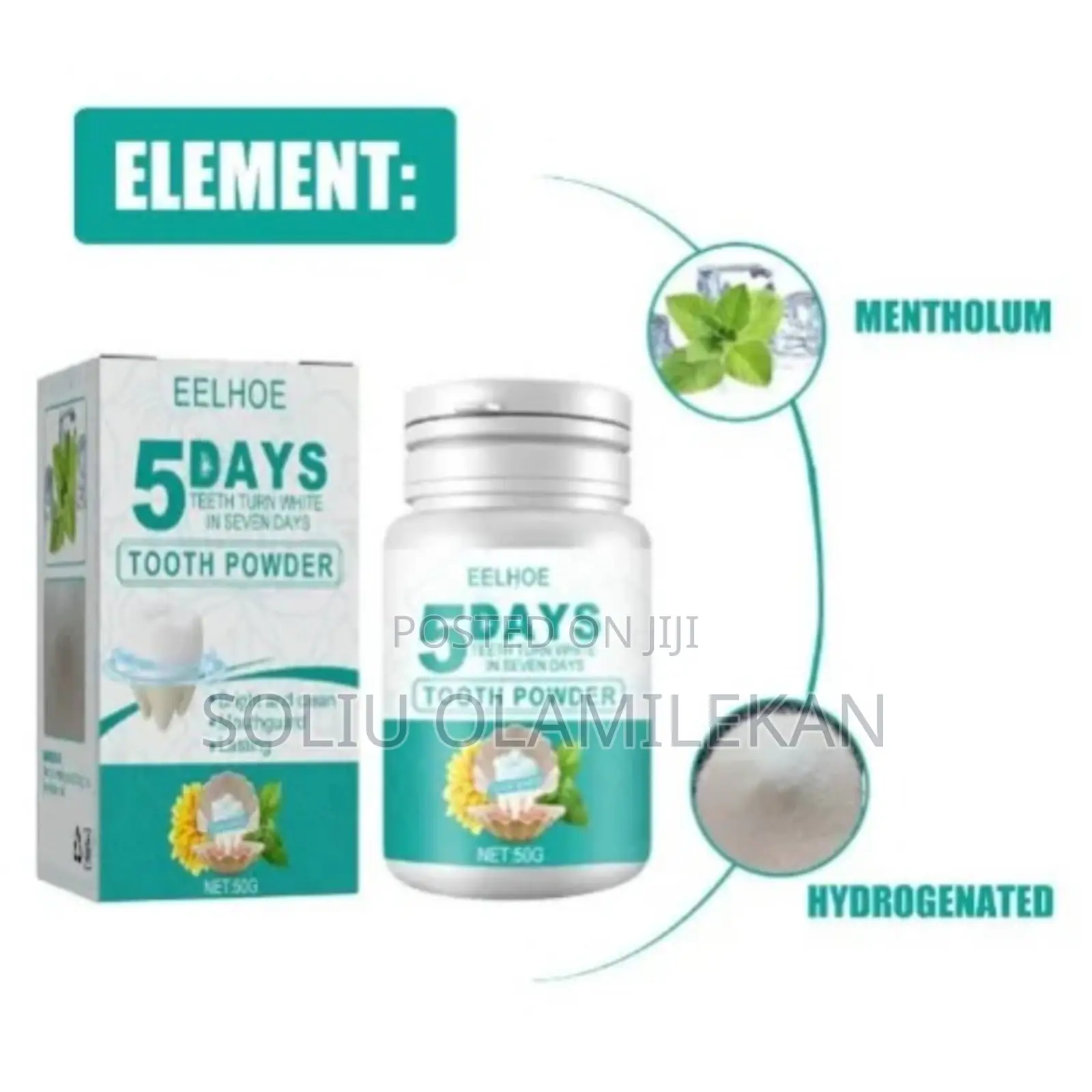 5 Days Tooth Powder Teeth Whitening Kit -50g in Lagos Island (Eko ...