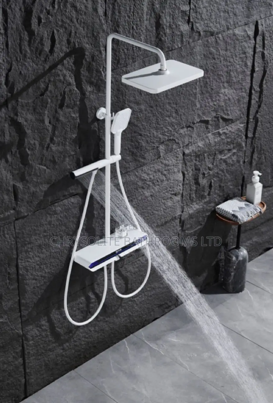 White Executive Shower Mixer in Orile - Plumbing & Water Systems ...