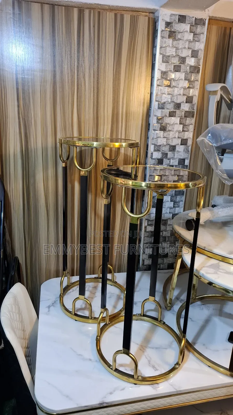 Height Side Tables Set/ Decoration Flower Stand, 2in 1. in Ikeja ...