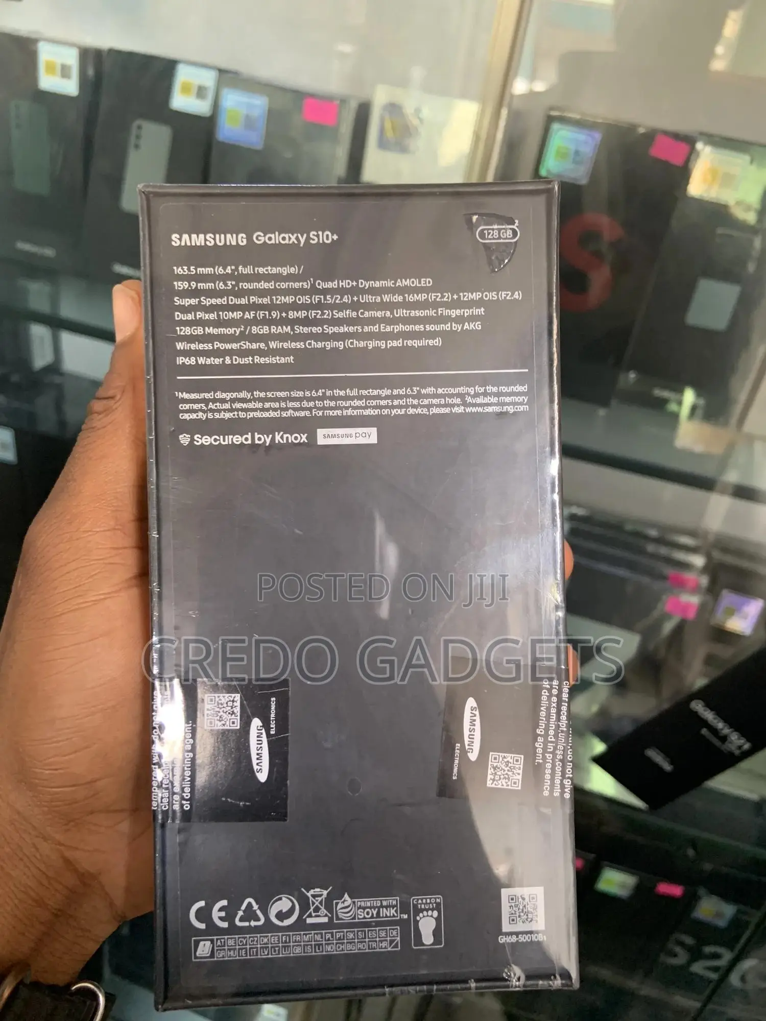 New Samsung Galaxy S10 Plus 128 GB Black in Ikeja - Mobile Phones ...