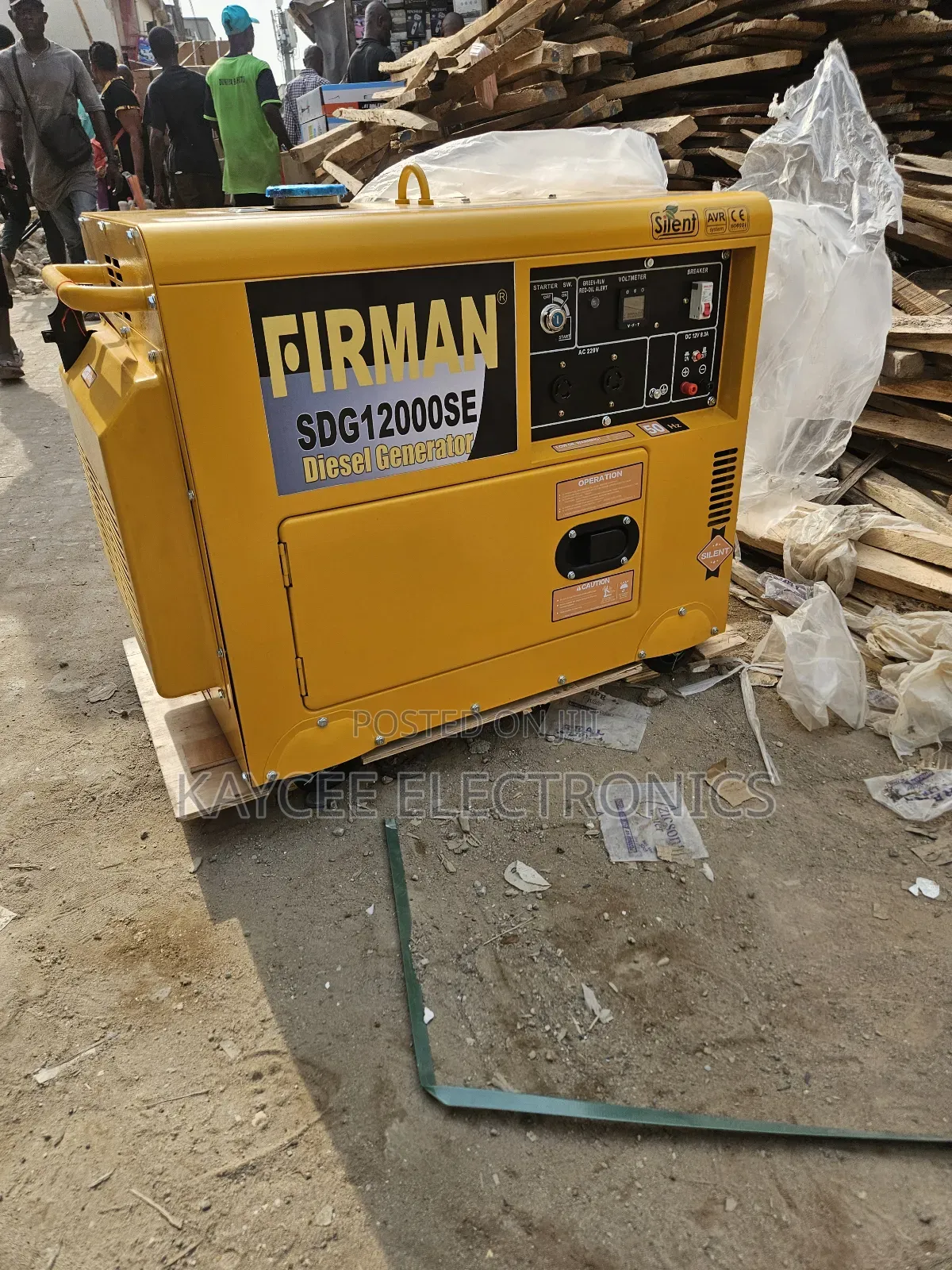Firman 10kva Diesel Soundproof Generator Available in Wuse - Electrical ...
