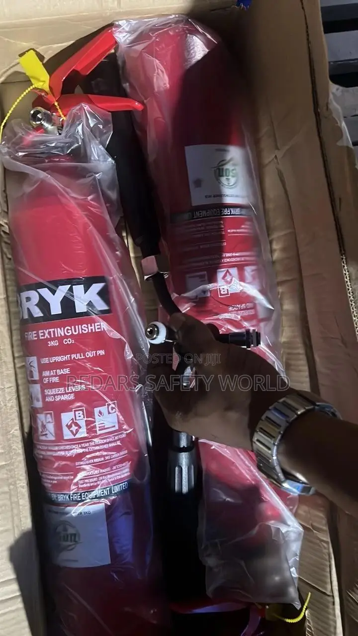 C02 Fire Extinguisher 3kg in Ikeja - Safety Equipment & Protective Gear ...