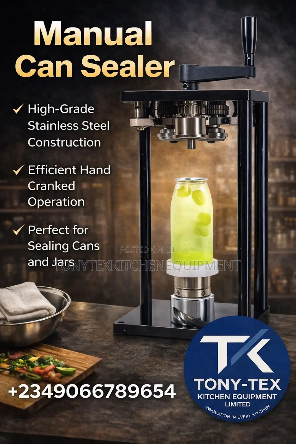Manual Can Sealing Machine in Ajah - Restaurant & Catering Equipment ...