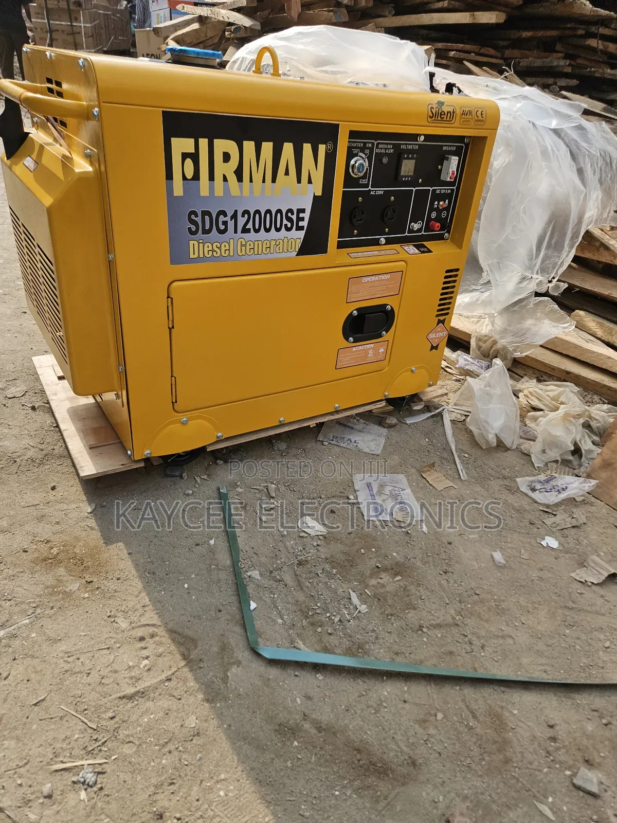 10kva Firman Diesel Soundproof Generator 100%Copper Wire in Benin City ...