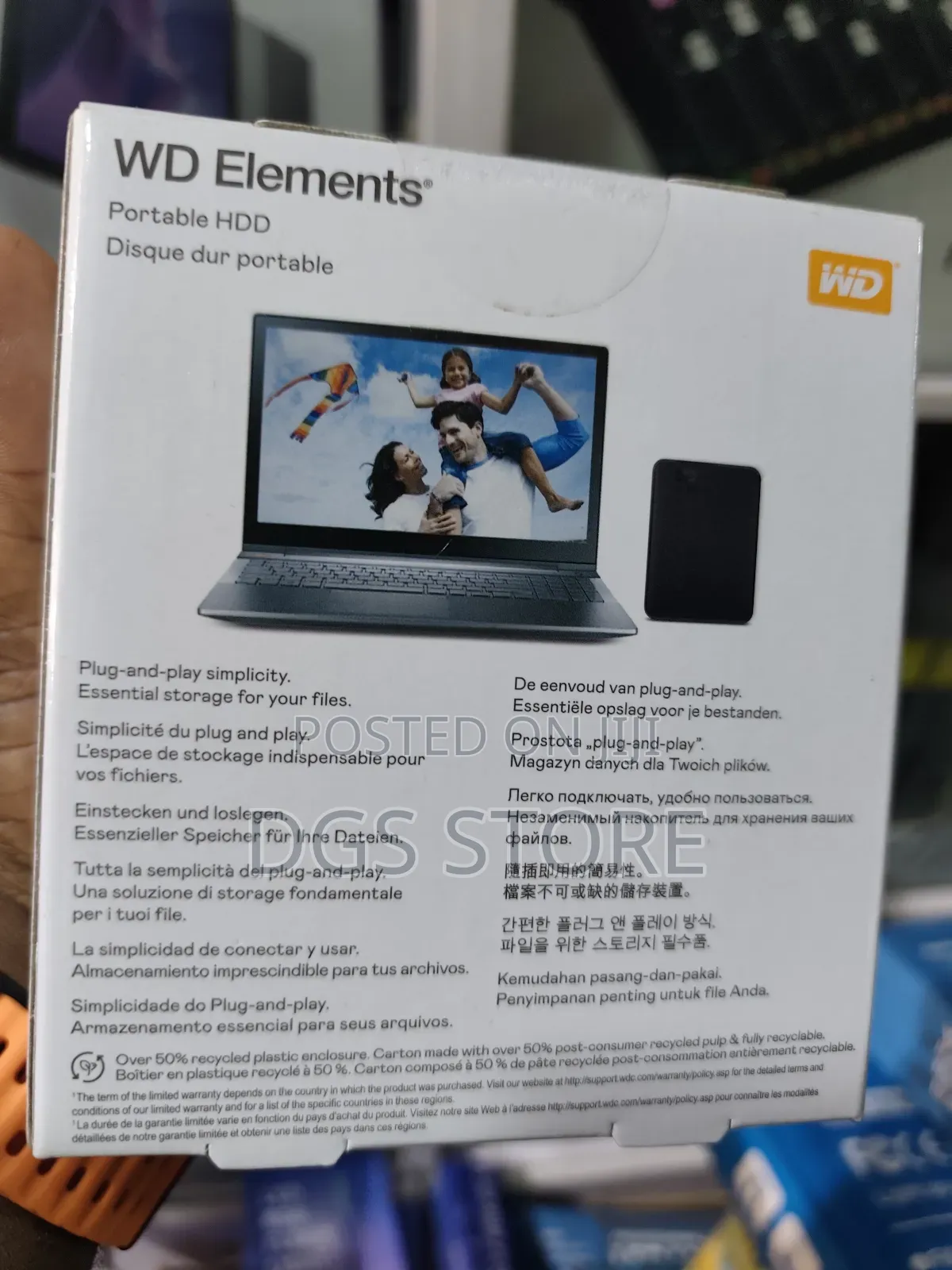 Wd Element 4tb Hard Drive in Ikeja - Computer Hardware, Dinocent Global ...