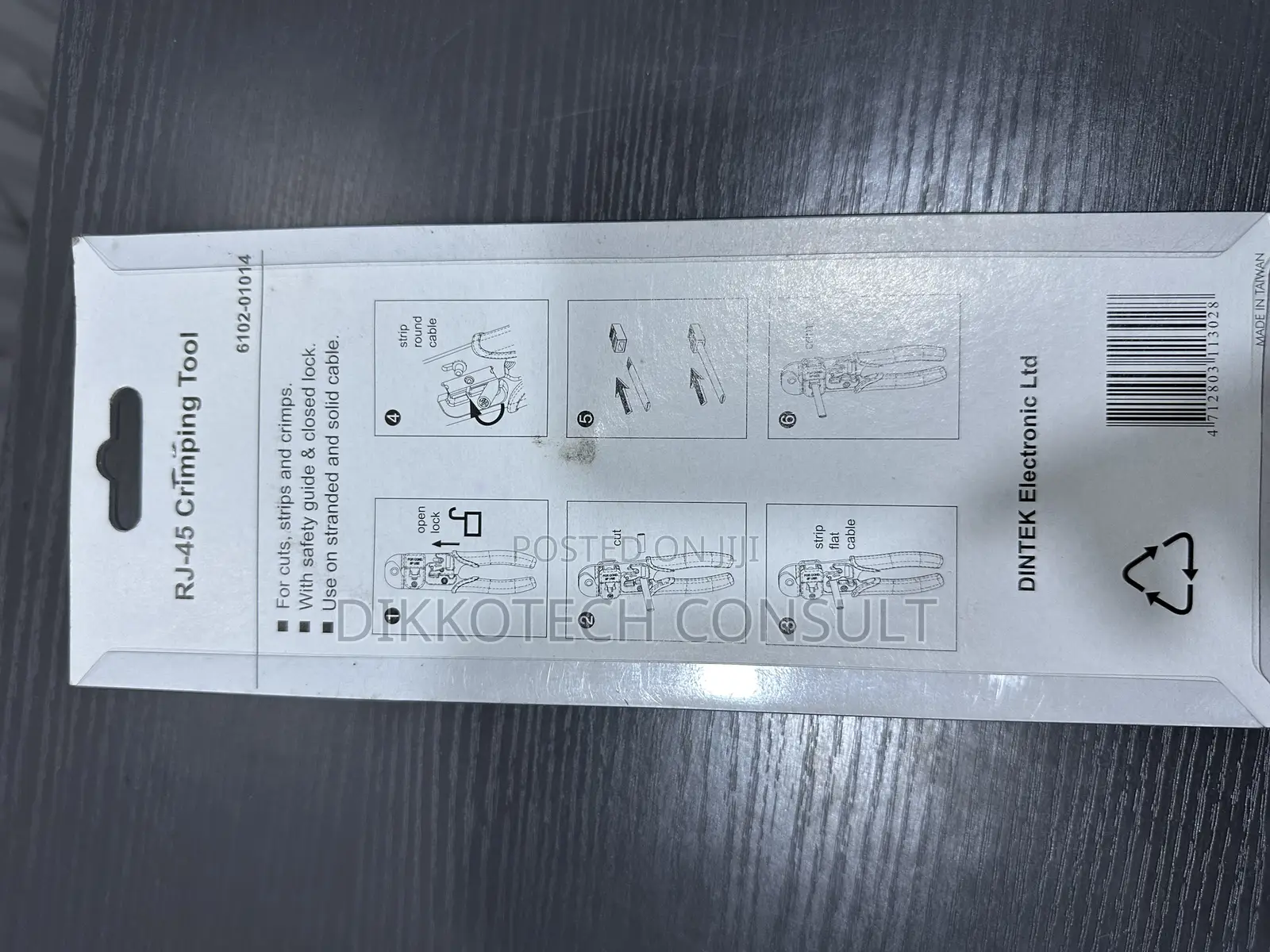 Dintek Rj-45 Crimping Tool in Alimosho - Networking Products, Dikkotech ...