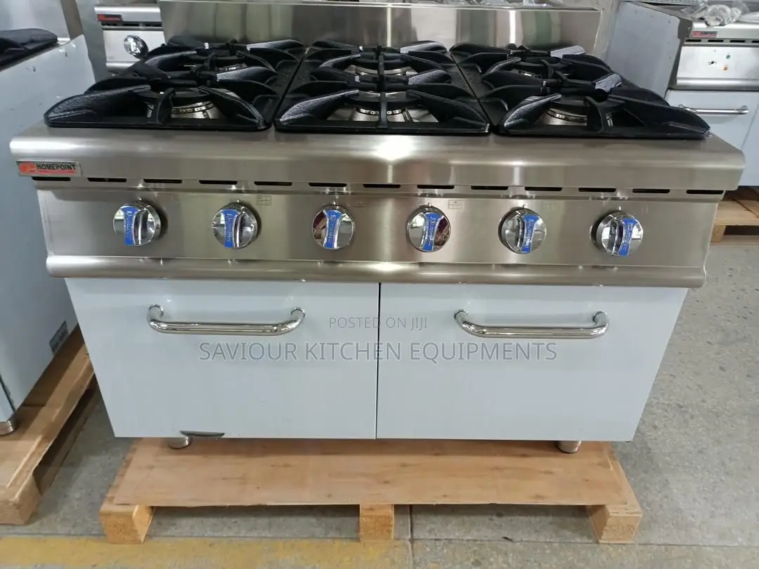 Industrial 6burner Gas Cooker With Oven in Ojo - Restaurant & Catering ...