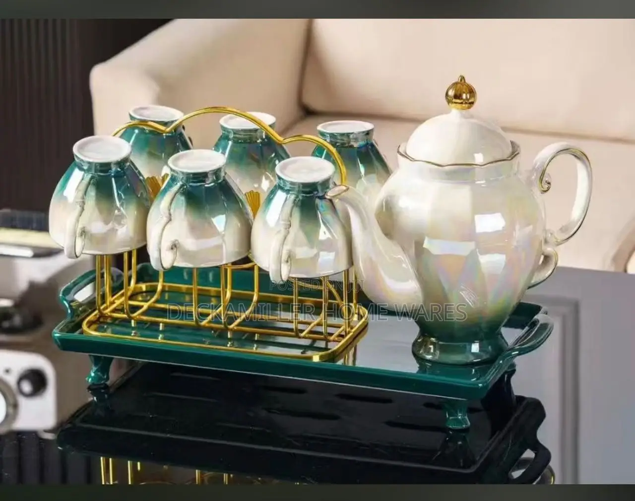 Luxury Tea Set for sale - DeckaMiller Home Wares Price: ₦ 75,000 on ...