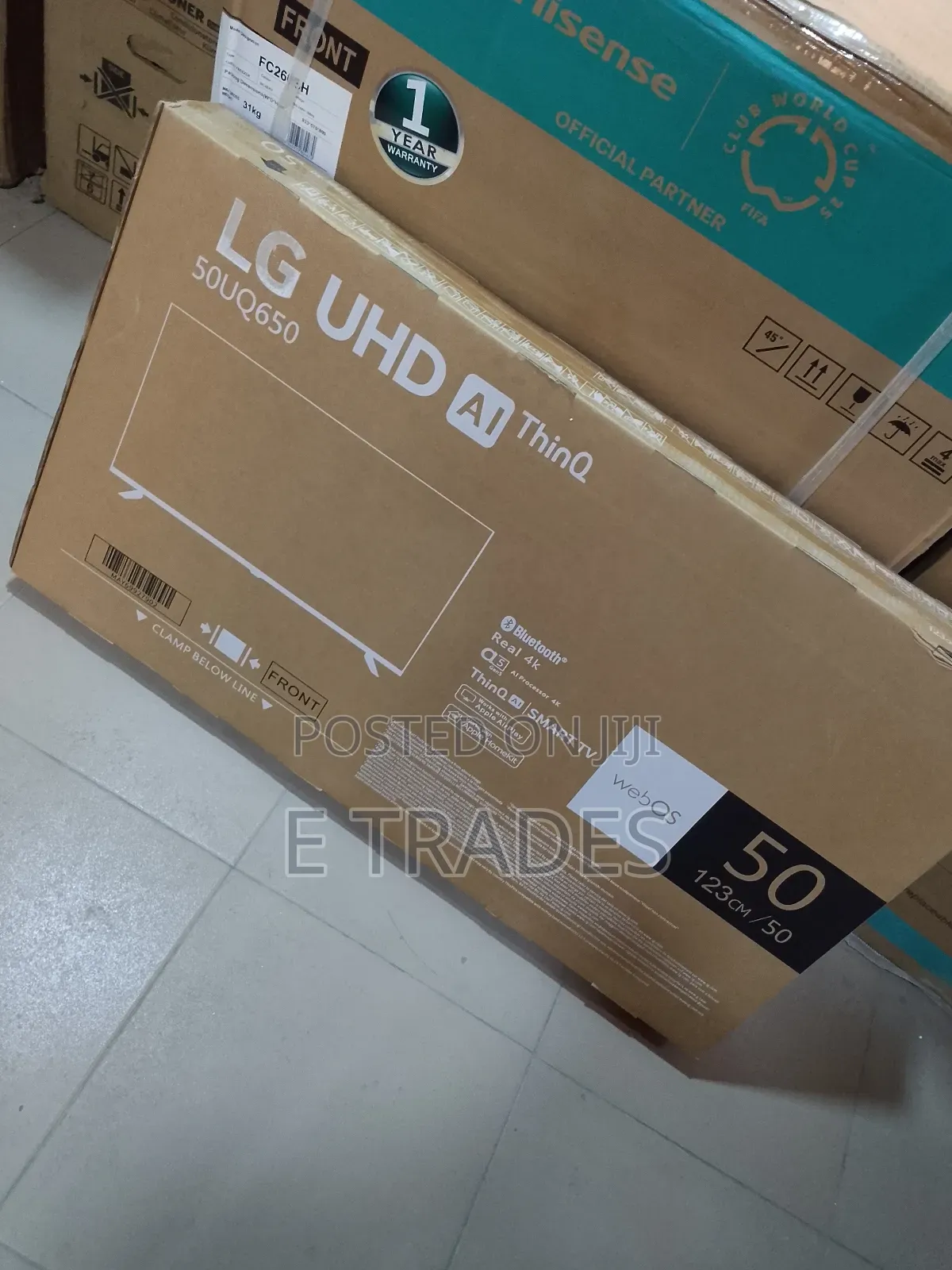 Lg 50 Inches Smart Tv With Netflix, Prime Video in Ikeja - TV & DVD ...
