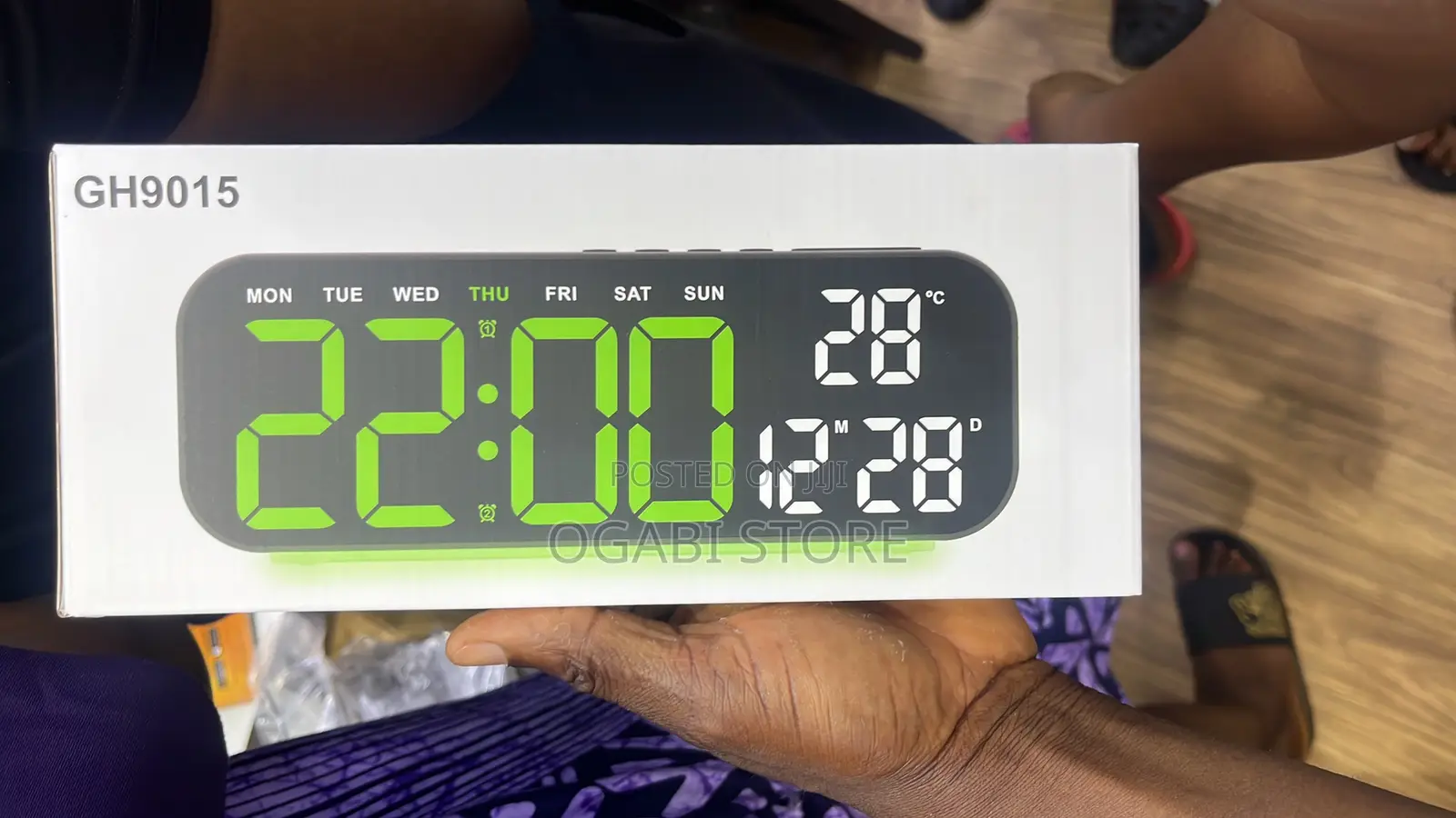 Led Digital Alarm Clock – Smart, Clear Stylish for sale - Ogabi Store ...