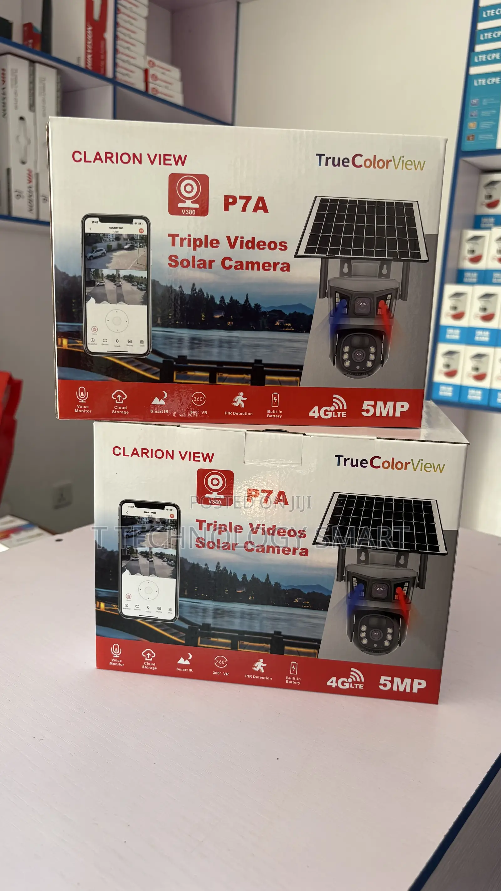 P7a Triple Lens Videos Solar Cameras Clarion View in Lagos State ...