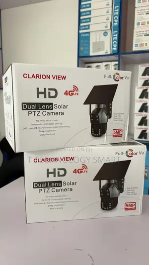 Double Lens Solar PTZ Easy Installation Clarion View in Ojo - Security ...
