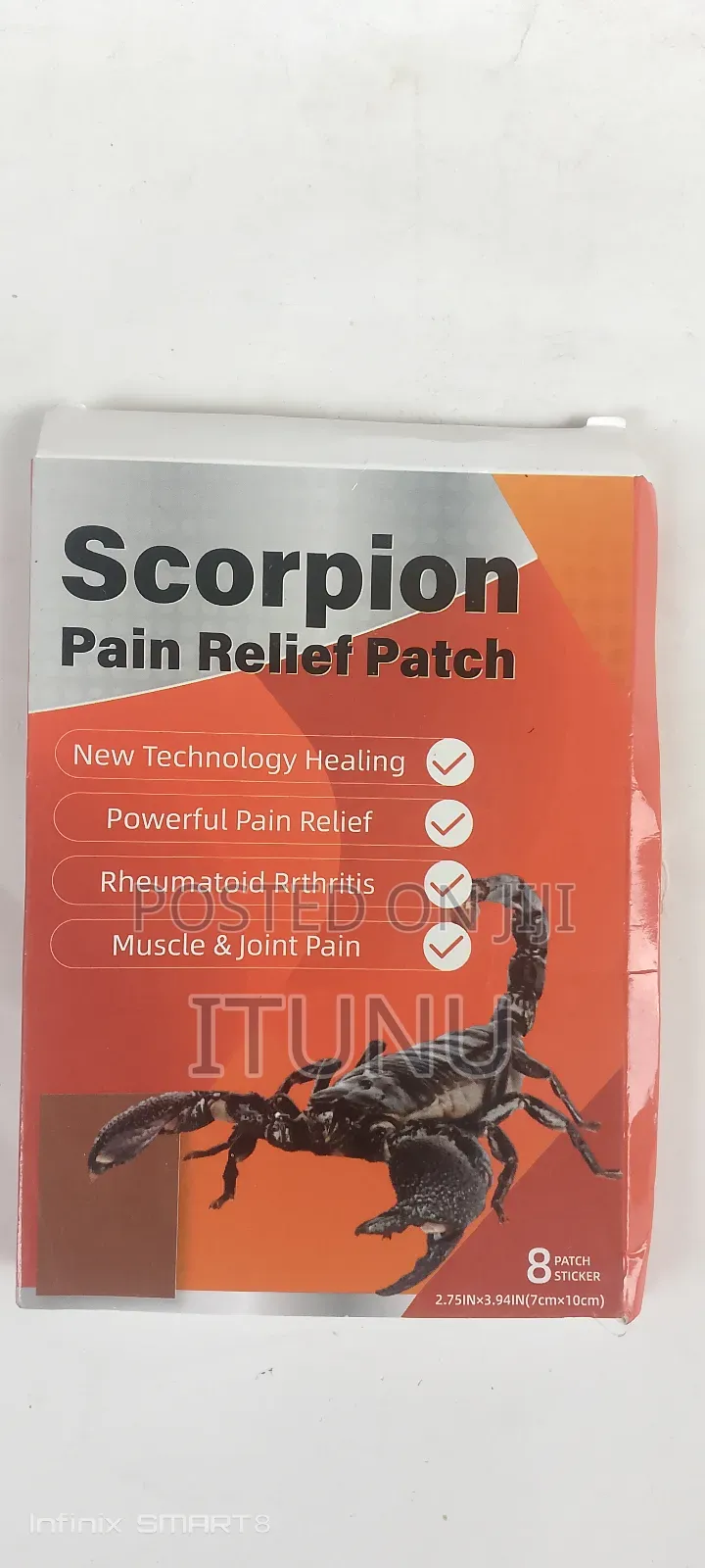 Scorpion Pain Removal Patch in Abule Egba - Garden Supplies, Itunu ...