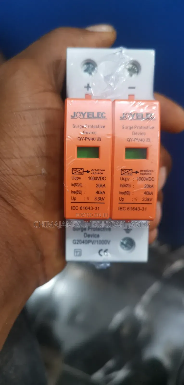 Surge Protective Device Qy-Pv40 in Ojo - Electrical Equipment ...