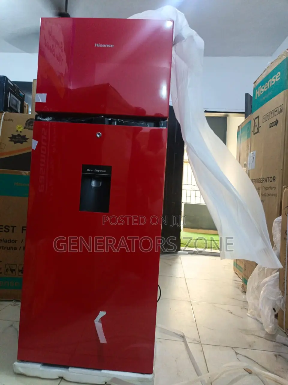 Hisense 205l Double Door 205drb Fridge With Dispenser in Agbara-Igbesan ...