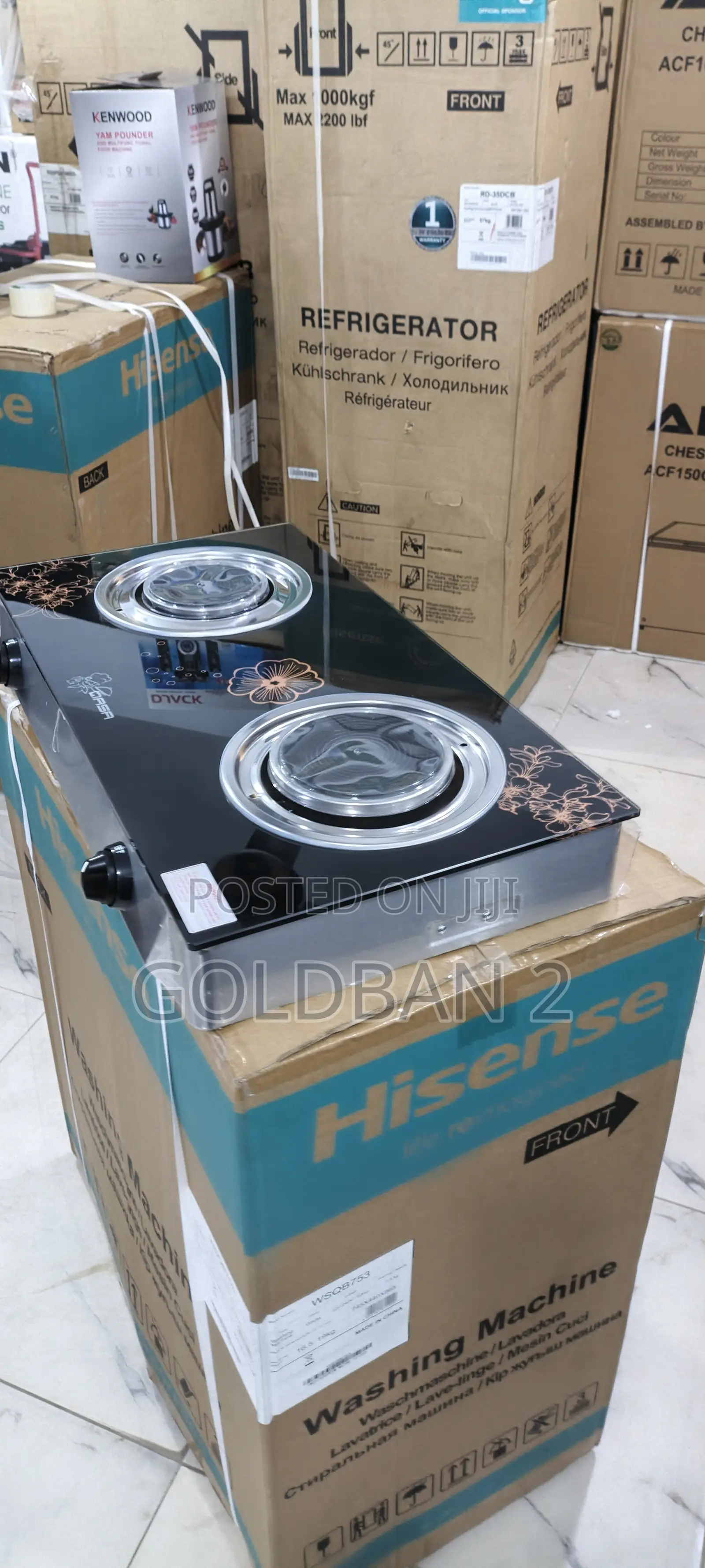 Qasa Tabletop Cooking Gas Stove Dual Flame in Lekki - Kitchen ...