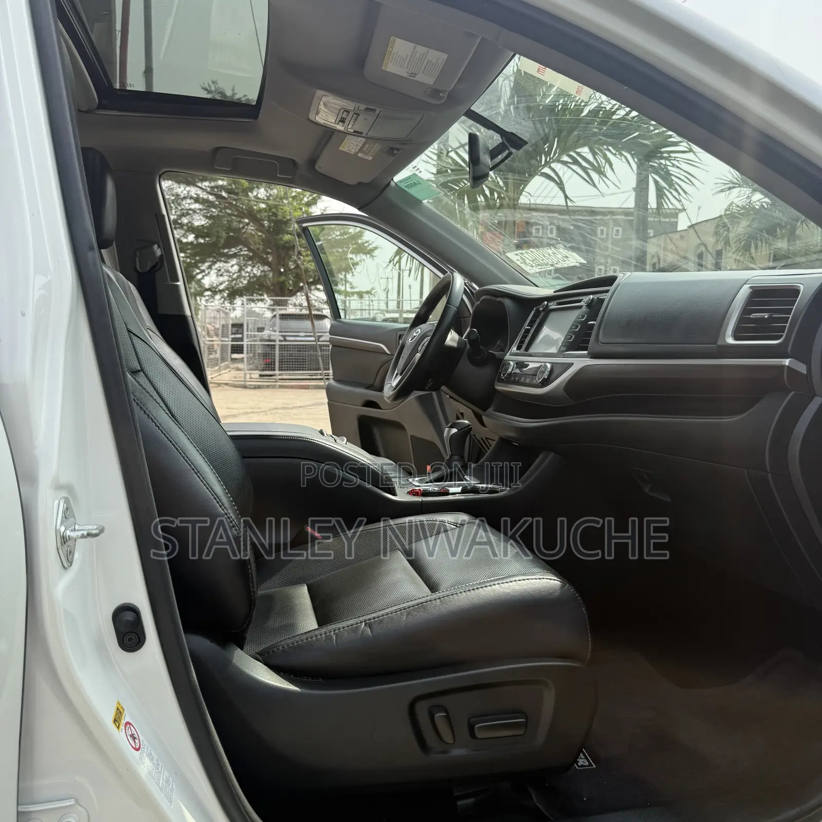 Toyota Highlander Limited V6 4x4 (3.5L 6cyl 6A) 2016 White in Amuwo ...