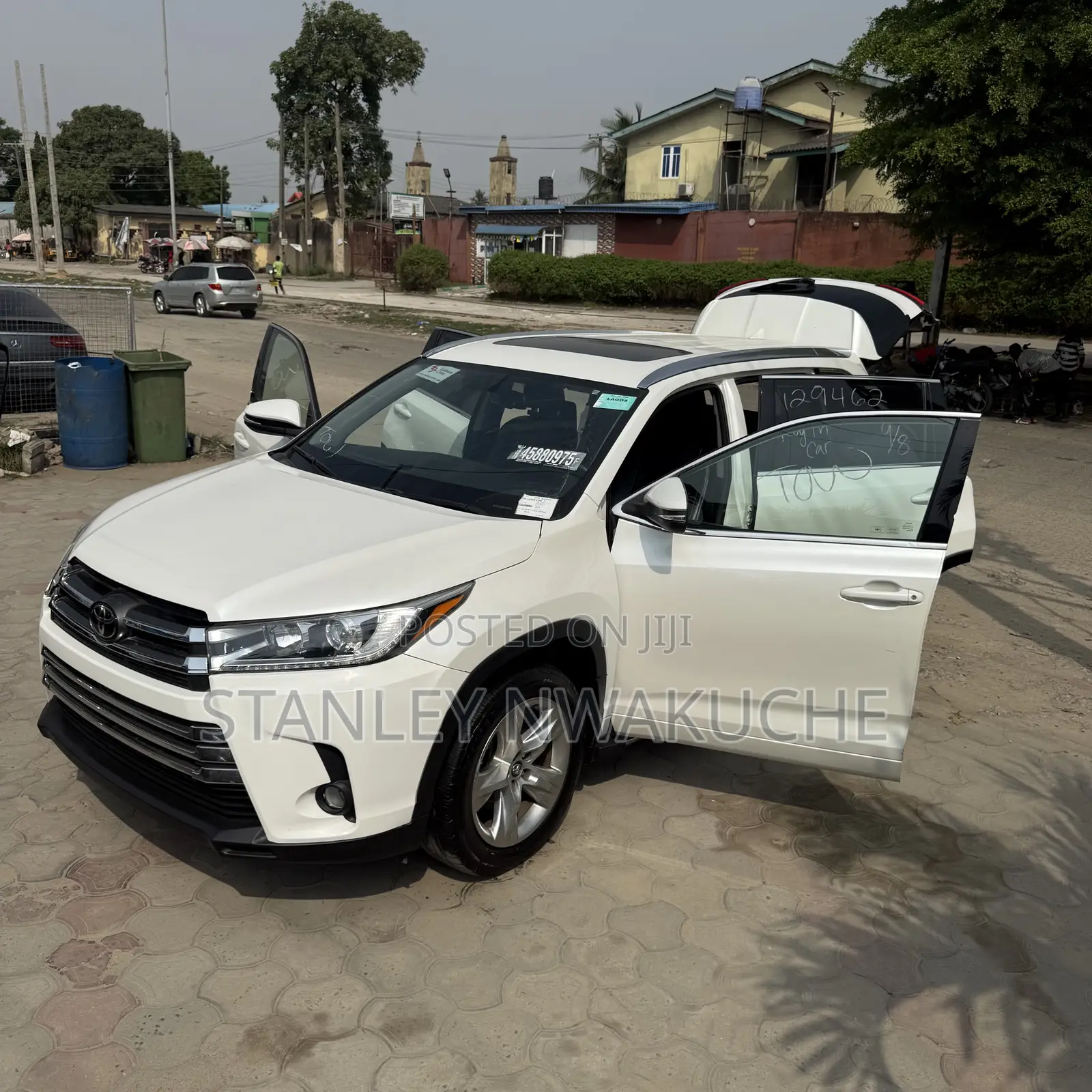 Toyota Highlander Limited V6 4x4 (3.5L 6cyl 6A) 2016 White in Amuwo ...
