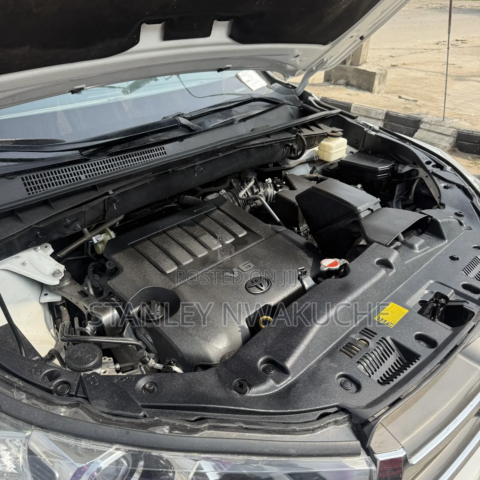 Toyota Highlander Limited V6 4x4 (3.5L 6cyl 6A) 2016 White in Amuwo ...