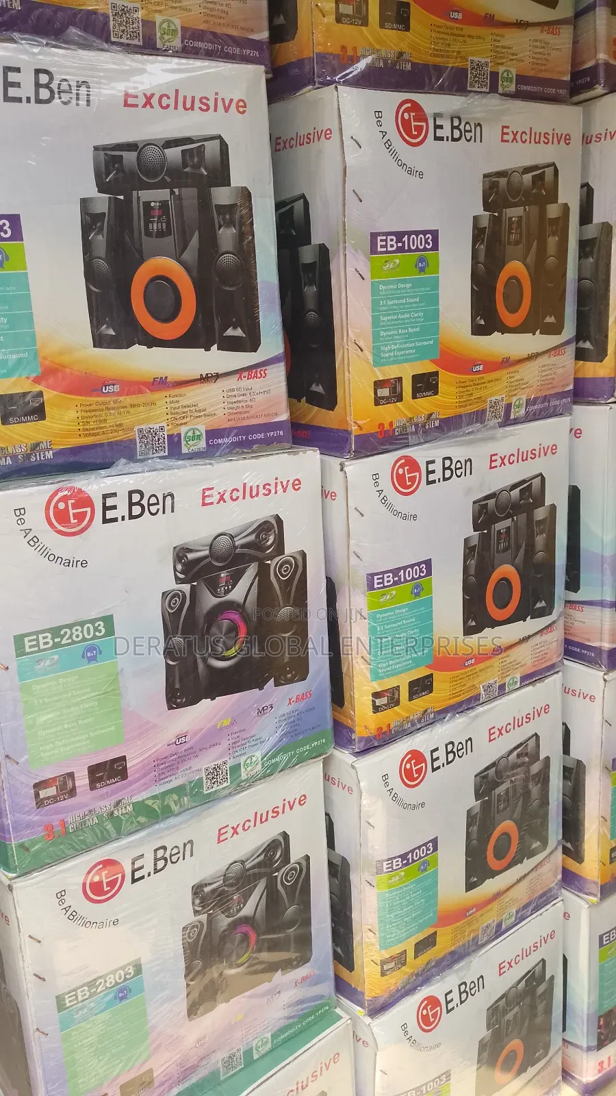 Eben 3.1 Home Theater System in Ikeja - Audio & Music Equipment ...