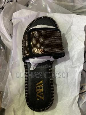 Zara Stone Slippers in Surulere - Shoes, Arike Olawunmi | Jiji.ng