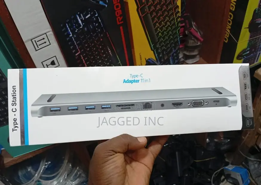 11-in-1 Premium Type-C Multi-Port Docking Station – Byl-2003 in Ikeja ...