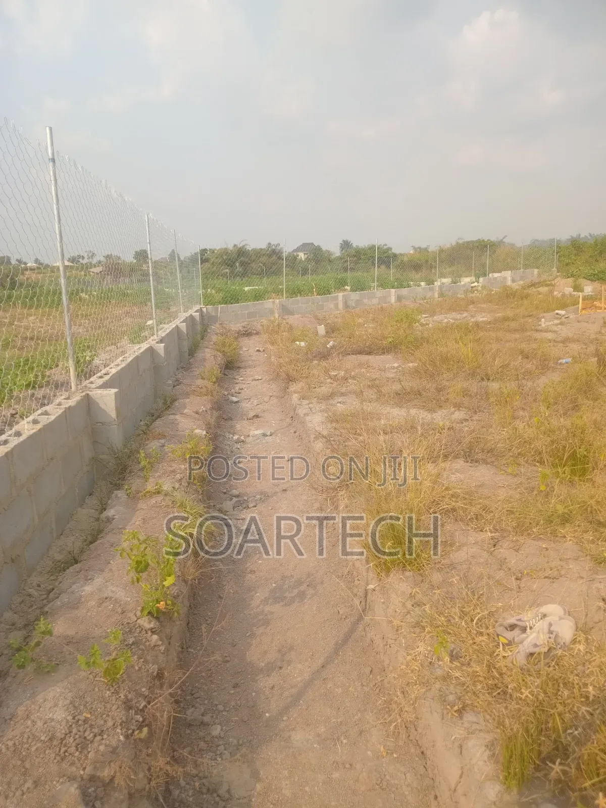 Chain Link Fencing Wifh Dwarf Brick Fencing in Ewekoro - Building ...