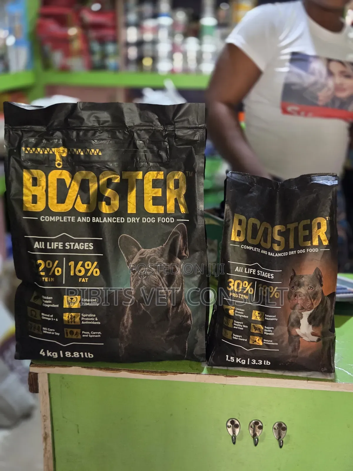 Booster Dog Crunchy Food for Small Breeds 1.5kg/4kg All Life Stages in ...