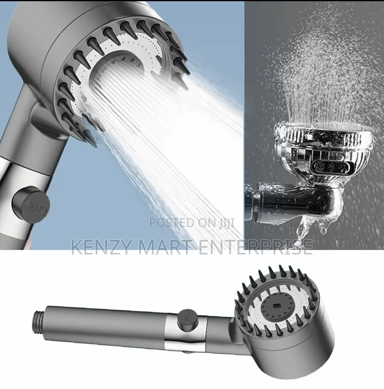 Pressure + Handheld Multifunctional Shower Head Easy Install in Lagos ...