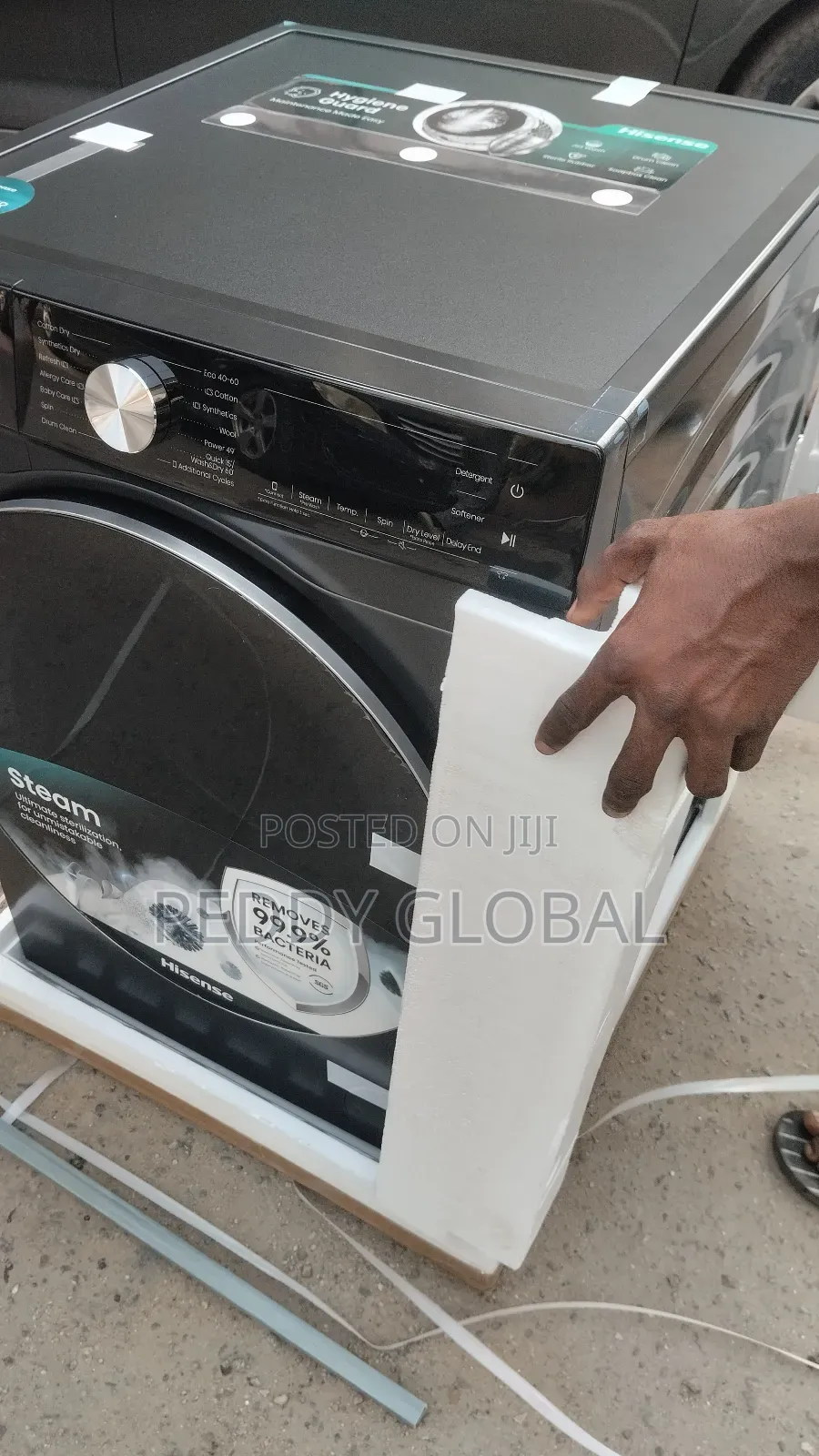 Hisense Front Load 12kg (Wf7s1247bb) Washing Machine No in Yaba - Home ...