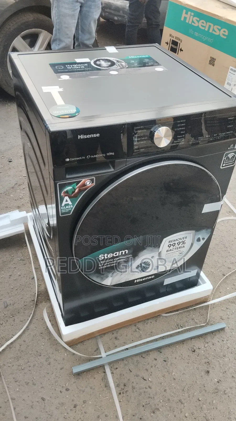 Hisense Front Load 12kg (Wf7s1247bb) Washing Machine No in Yaba - Home ...