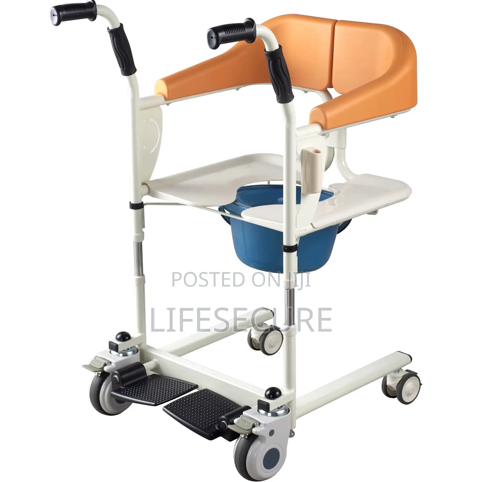 Hydraulic Patient Transfer Chair (With Table Top, Cushion, Safe Belt ...
