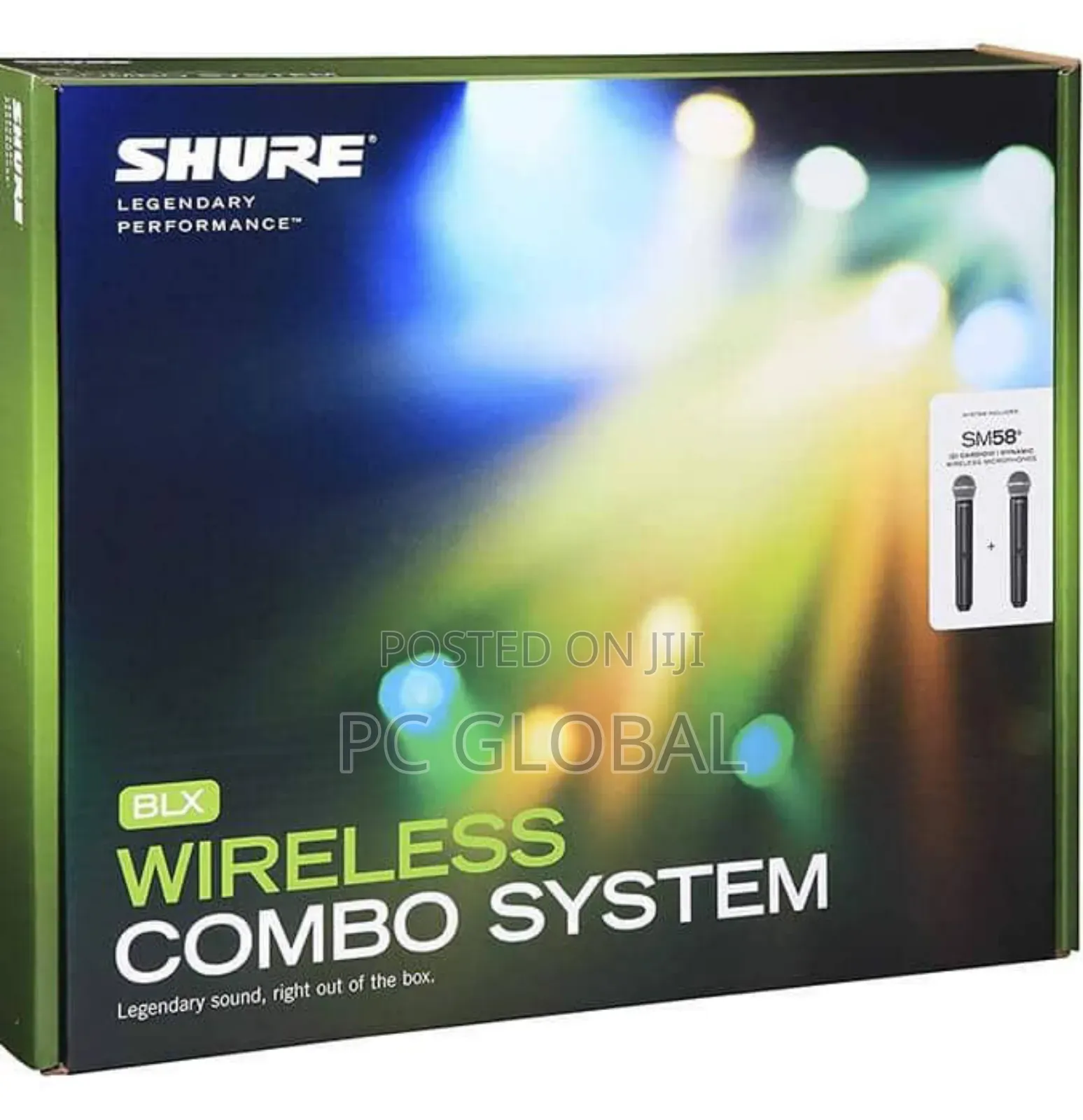 Original BLX Shure Combo Wireless Microphone Sm58 in Ikeja - Audio ...