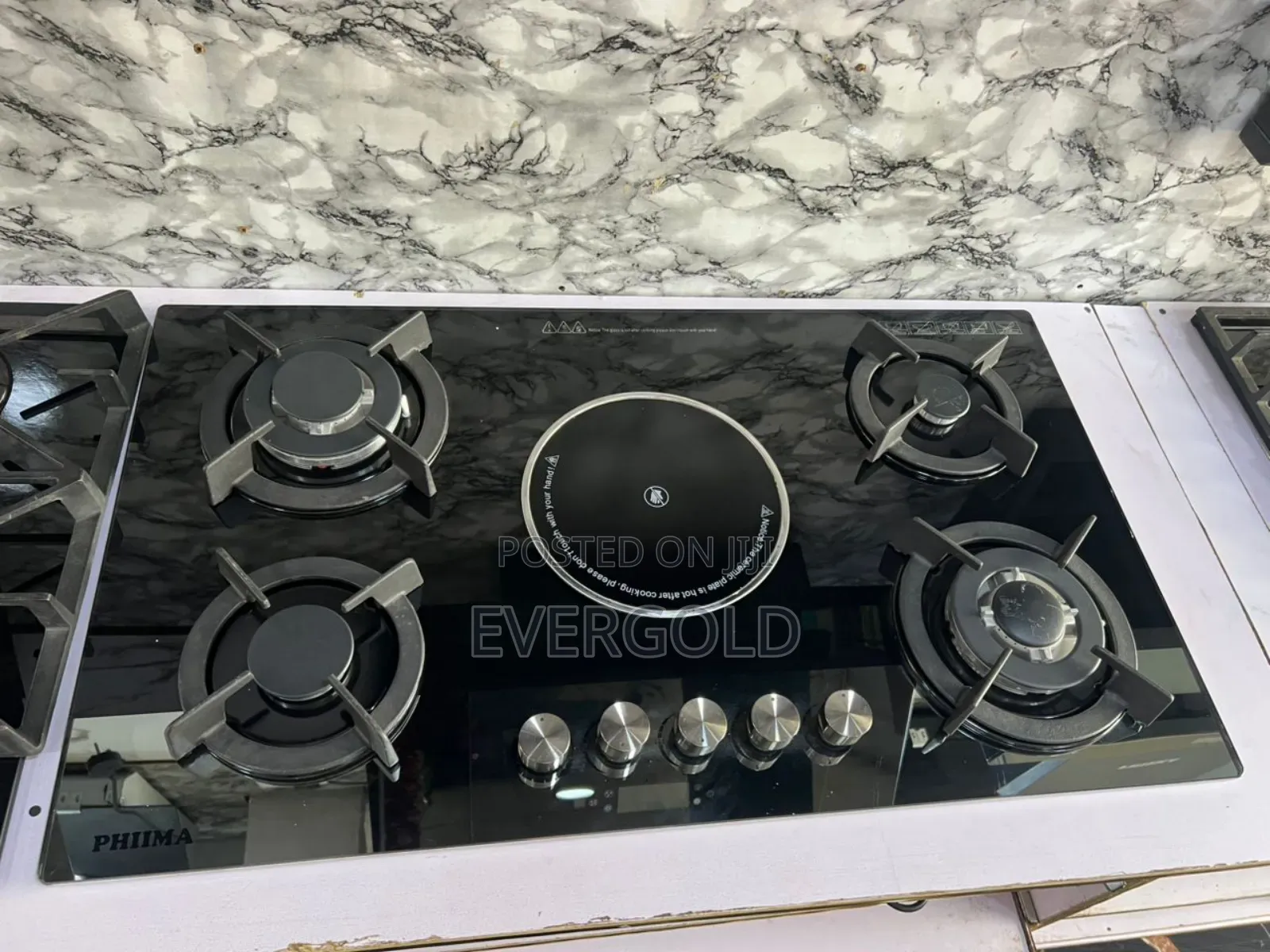 4 Gas By 1 Electric Built-in Gas Cooker Available for sale - EVERGOLD ...