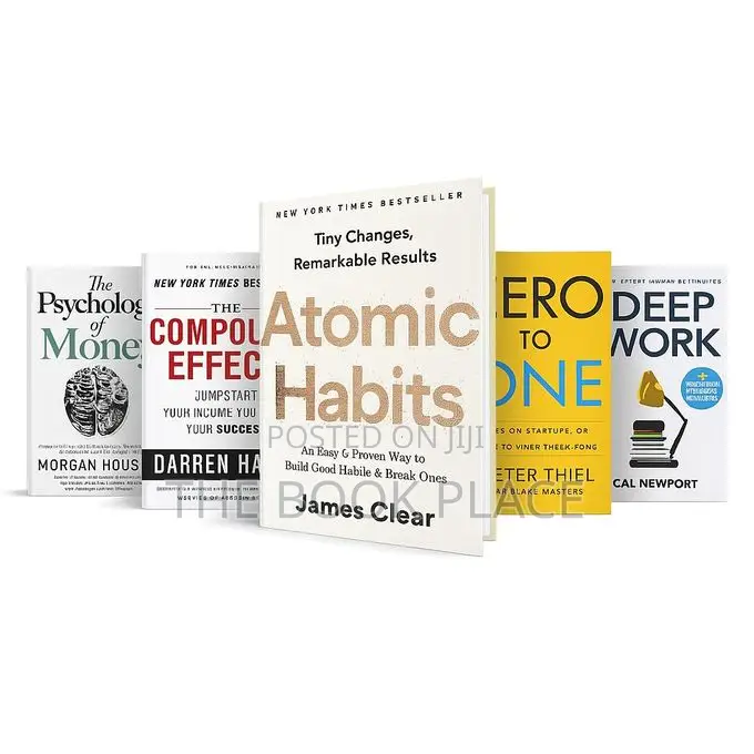 Atomic Habits, the Compound Effect, Deep Work, Zero to One, Plus One ...